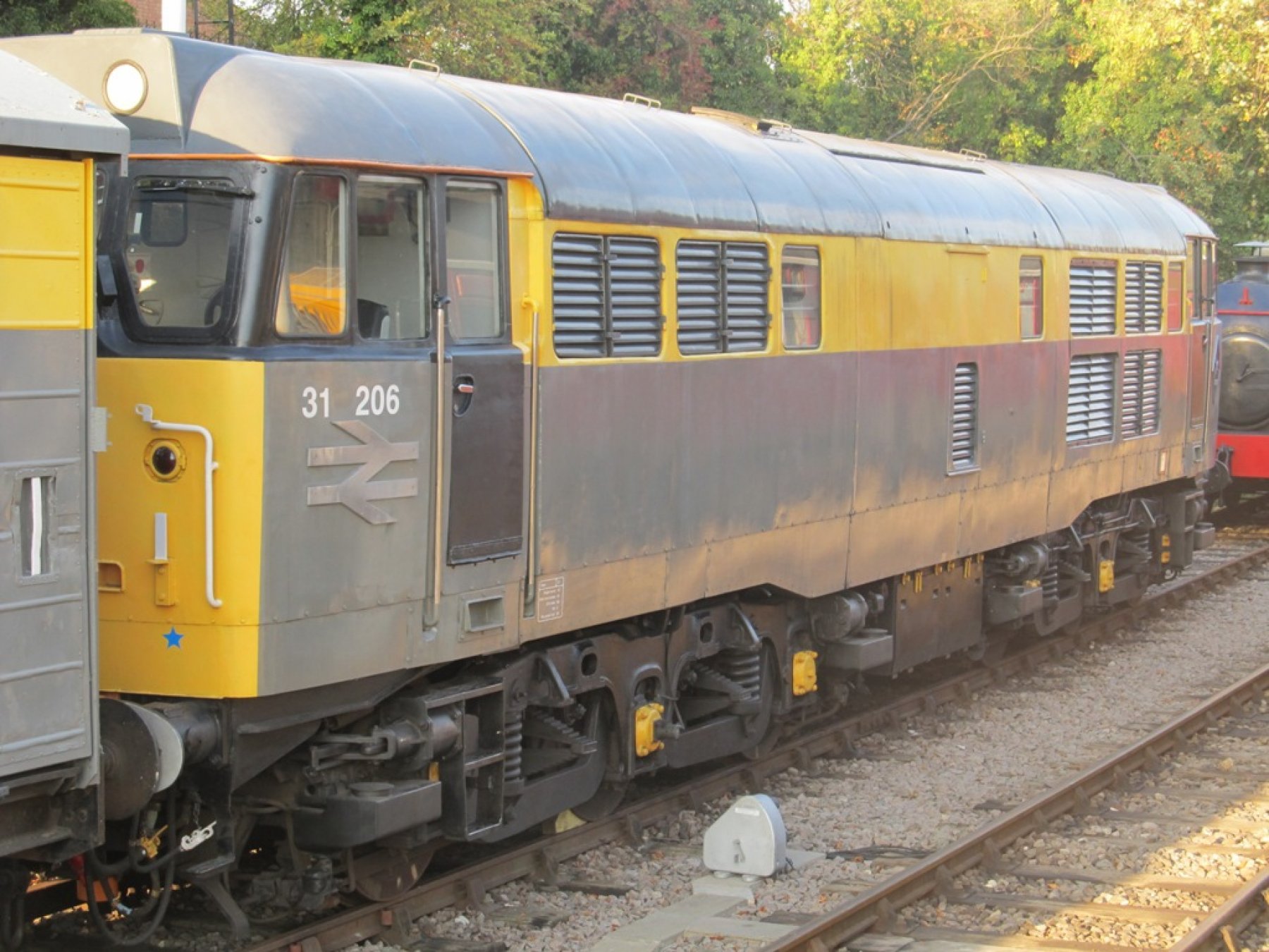 Photo of 31206 at Rushden, Higham & Wellingborough Railway — trainlogger