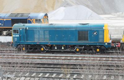 20205 - Class 20 / Locomotives — trainlogger