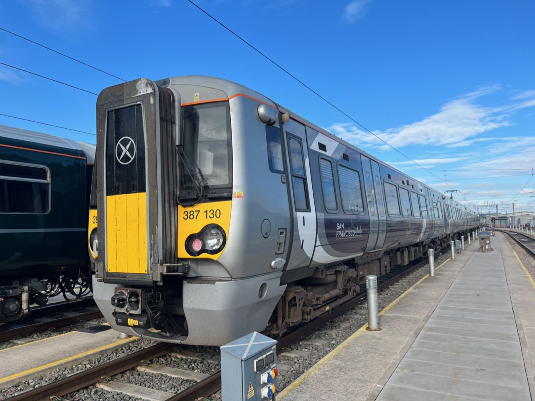Photo of 387130 at Reading Train Care Depot — trainlogger