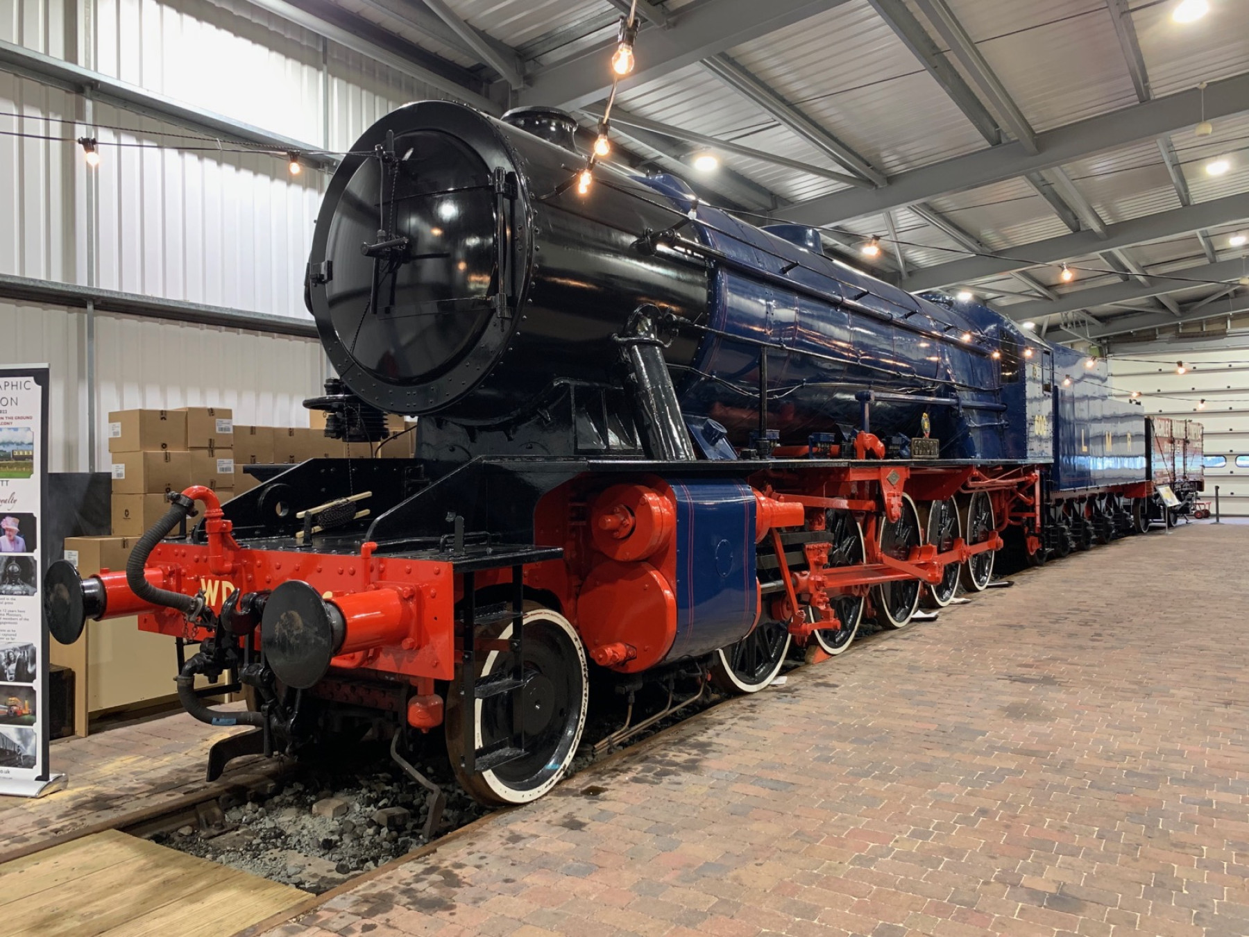 Photo of WD600 steam at Severn Valley Railway - Highley Engine House ...