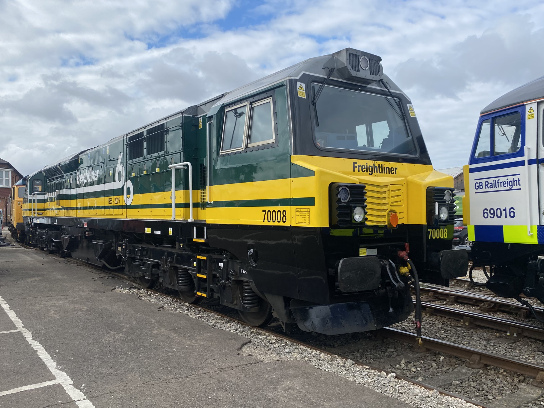 Photo of 70008 and 69016 at Derby - The Greatest Gathering 2025 ...