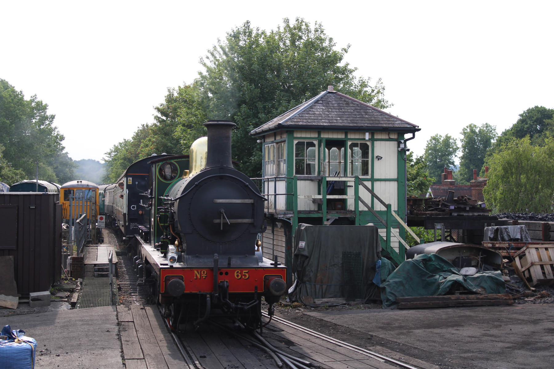 Photo of SECR 65 steam at Spa Valley Railway - Tunbridge Wells West ...