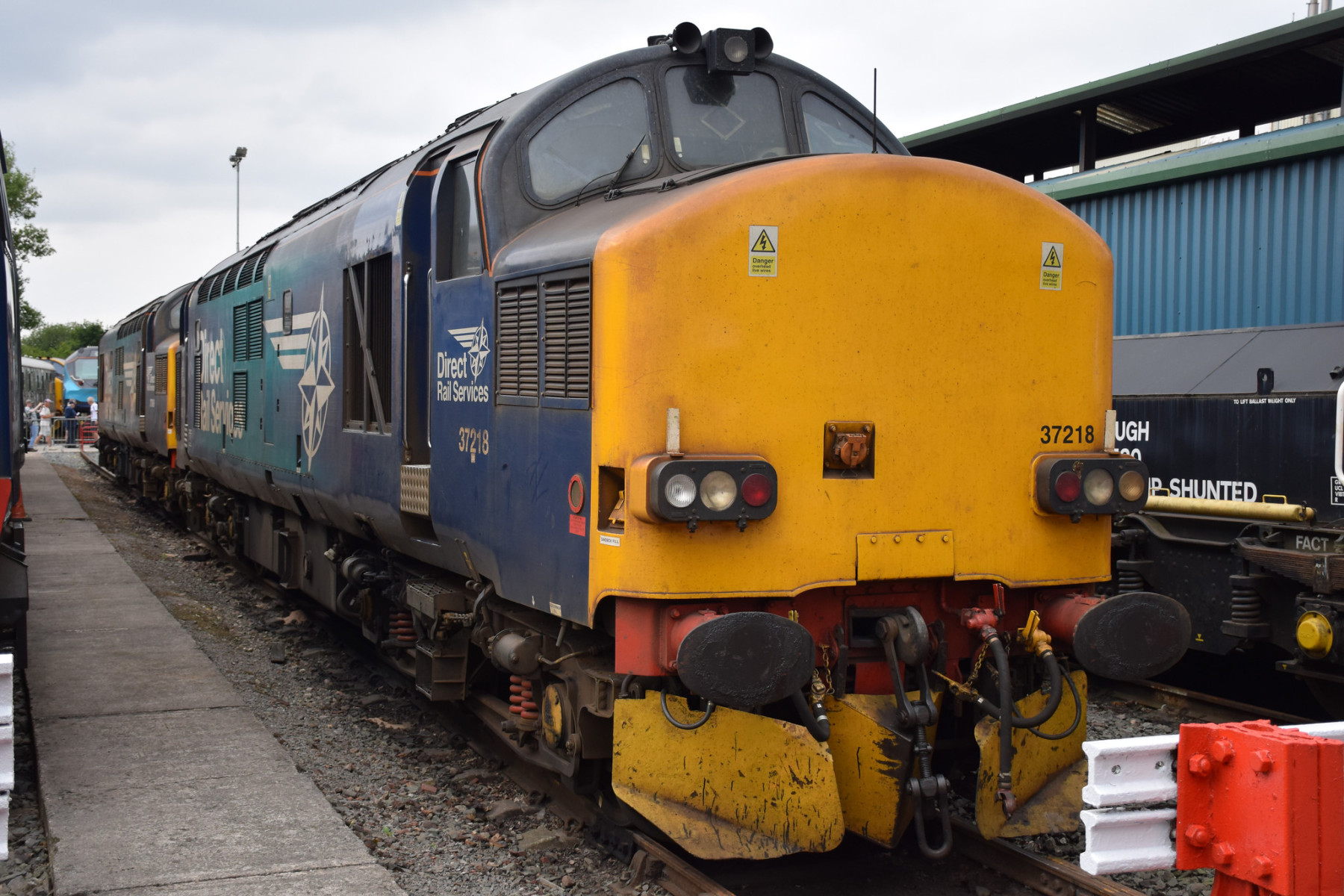 Photo of 37218 at Crewe Gresty Bridge — trainlogger