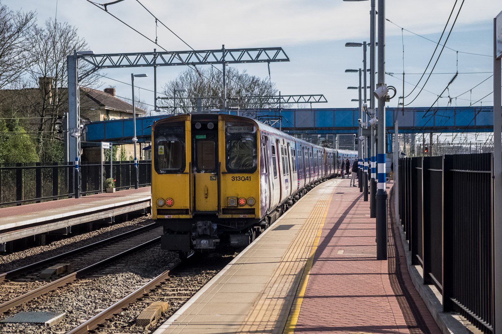 Photo of 313041 at Alexandra Palace — trainlogger