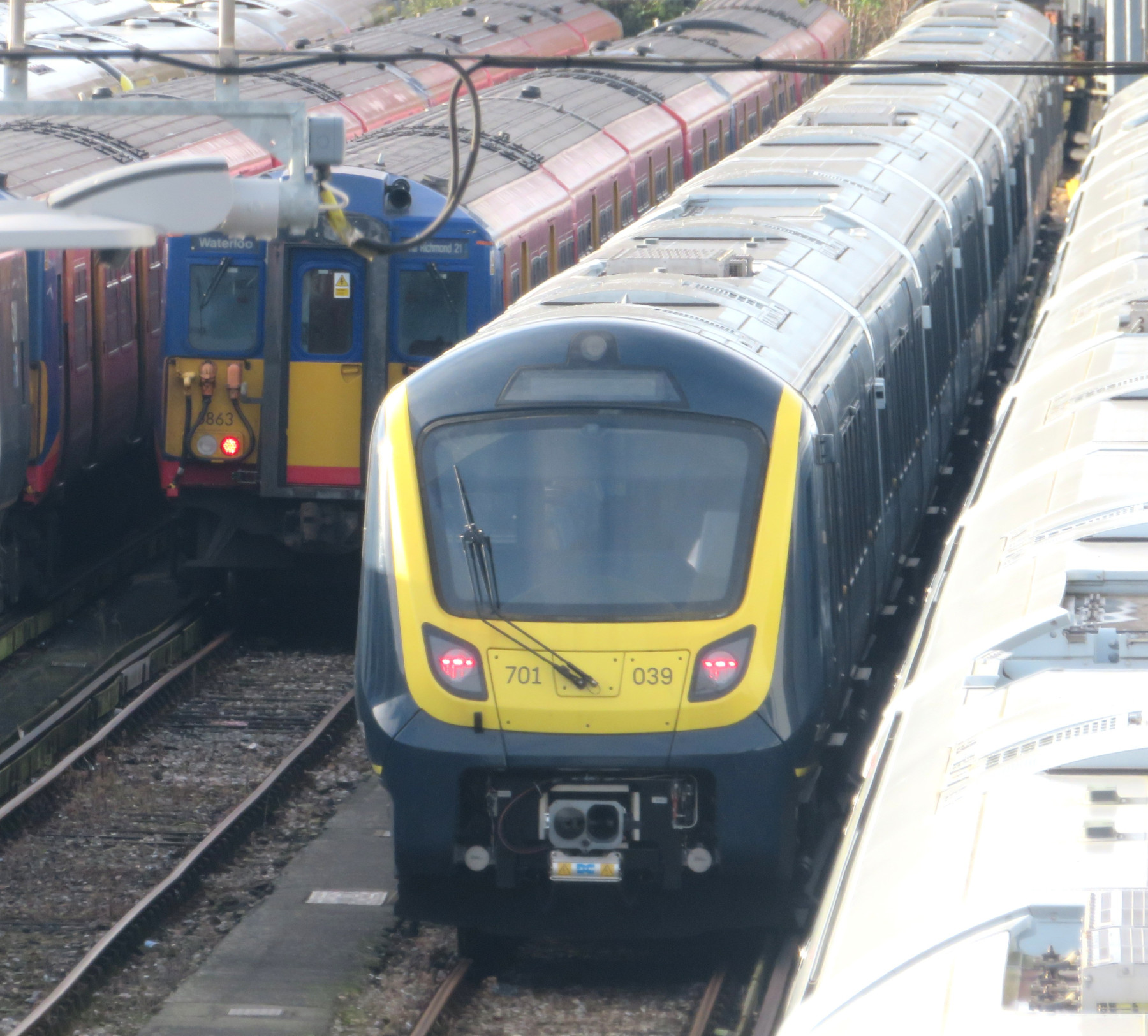 Photo of 701039 at Clapham Junction and Depot — trainlogger