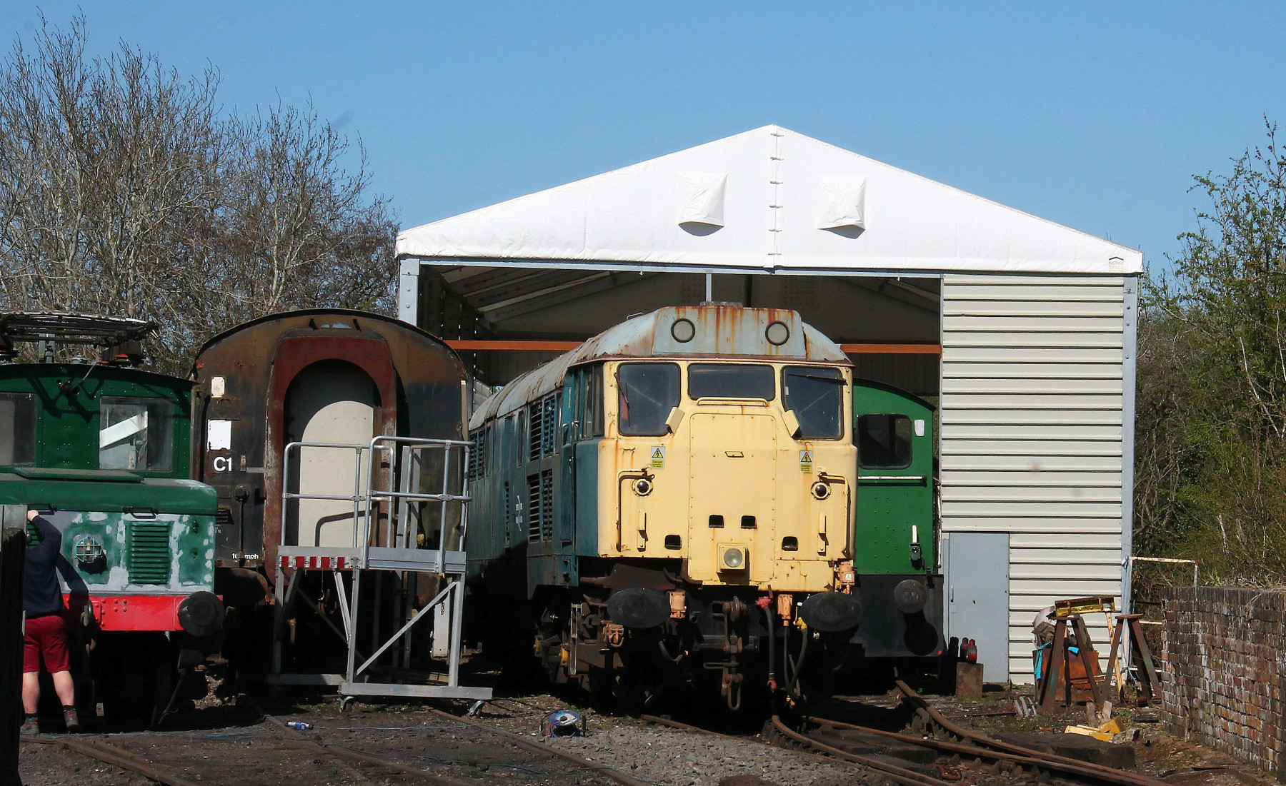 Photo of 31459 at Battlefield Line — trainlogger