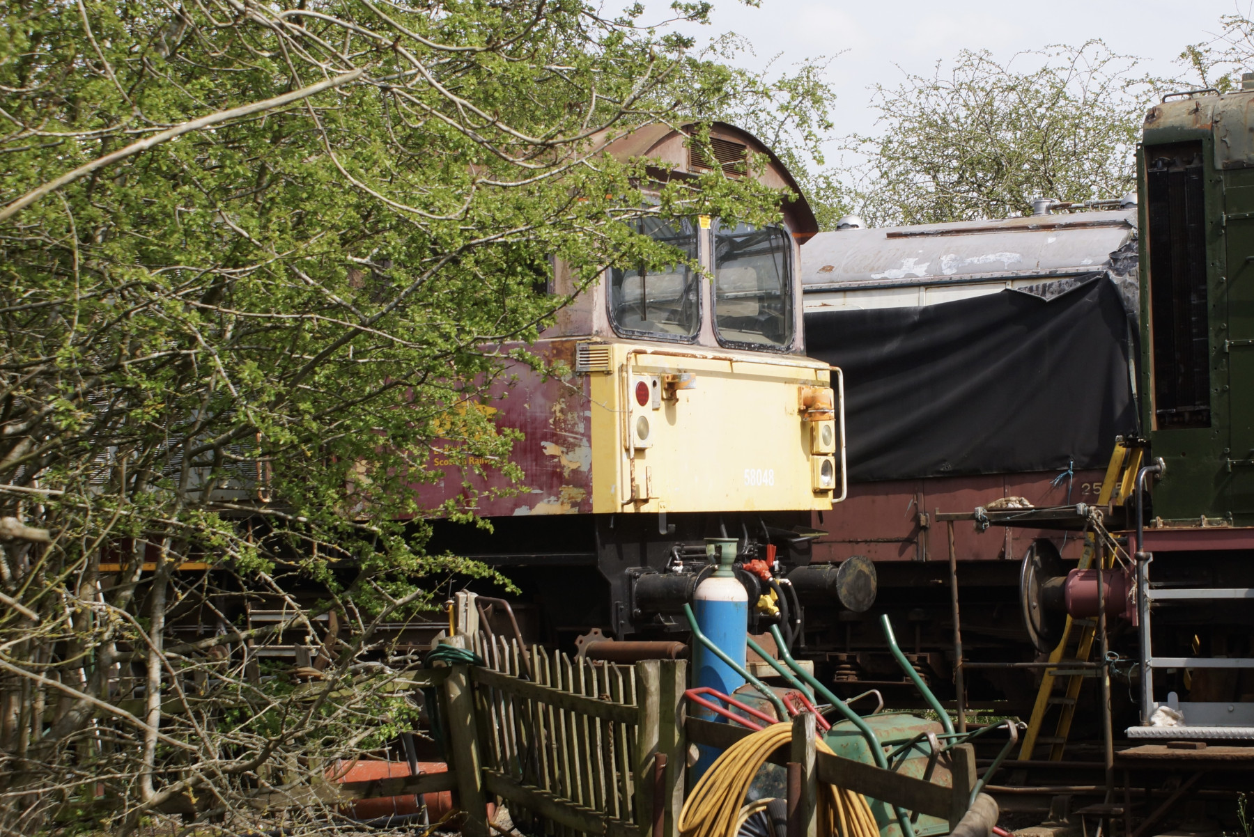 Photo of 58048 at Battlefield Line — trainlogger