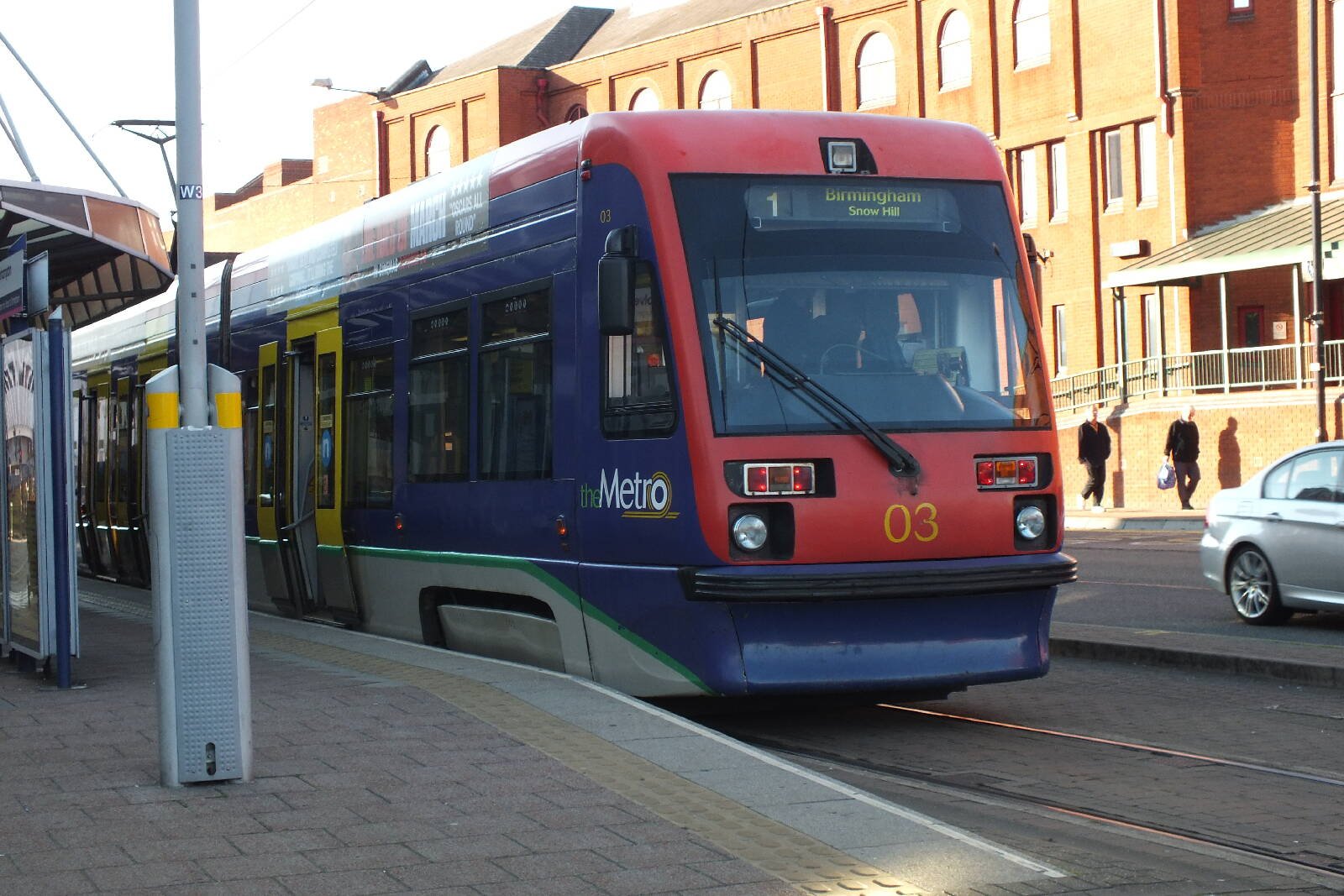 Photo of MM03 at West Midlands Metro system — trainlogger