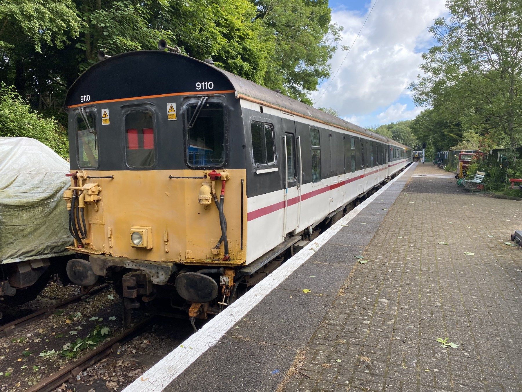 Photo of 489110 at East Kent Railway - Shepherdswell — trainlogger