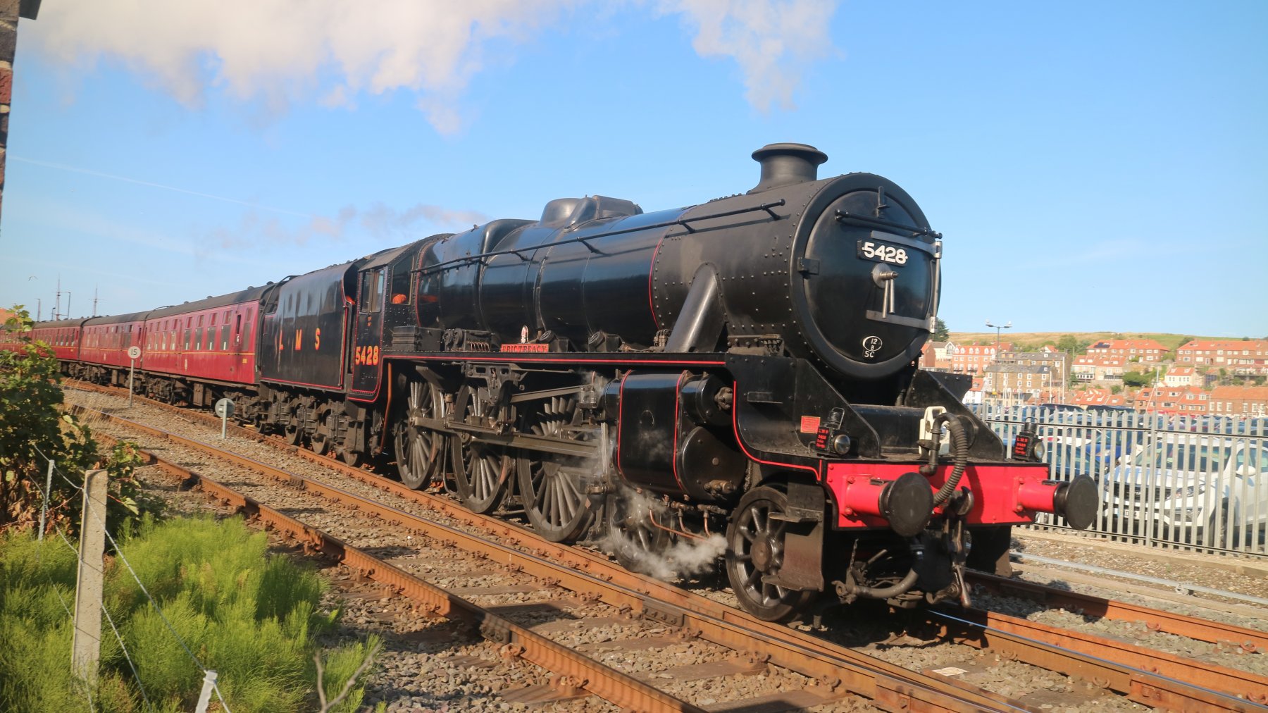 Photo of 5428 steam at Whitby — trainlogger
