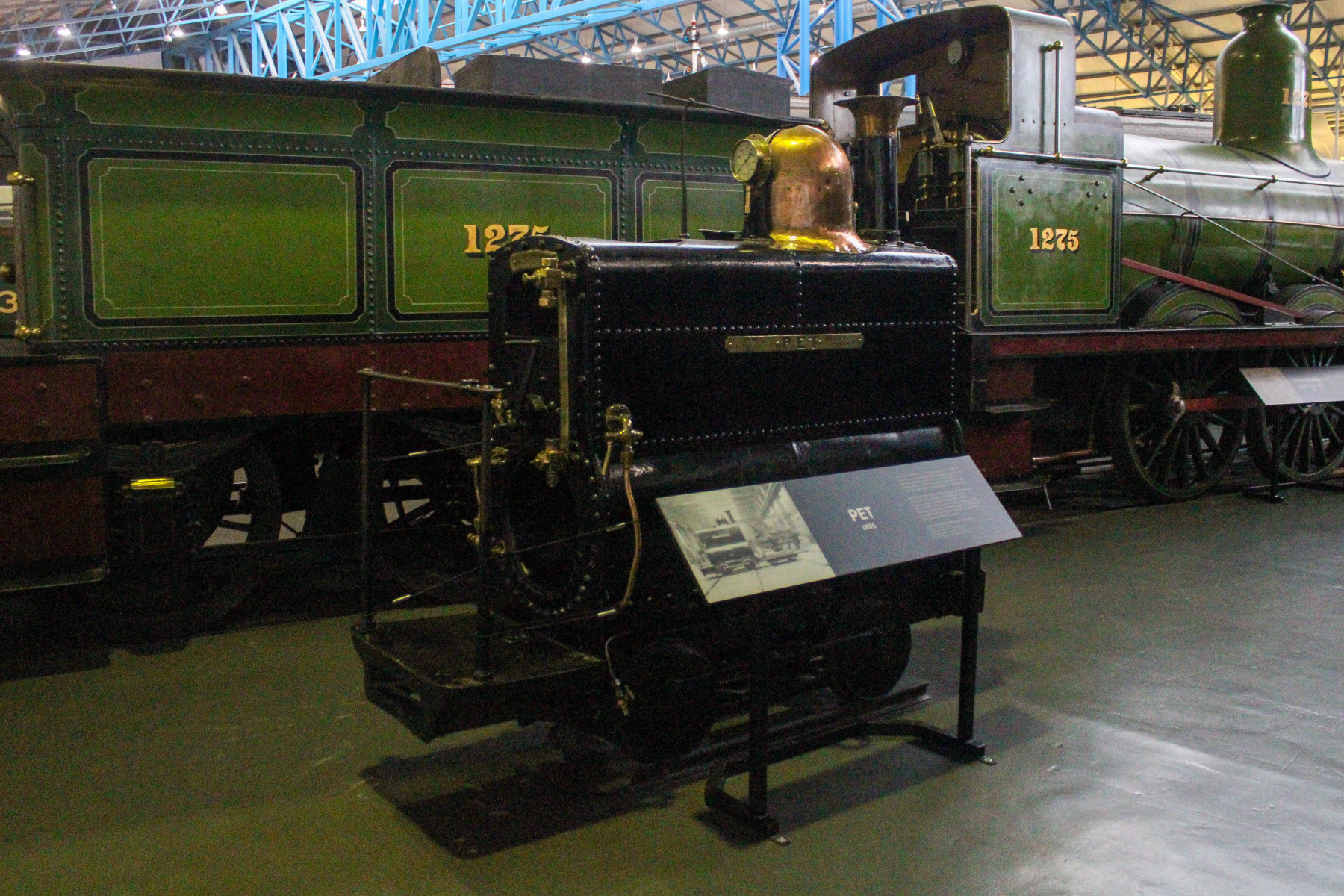 Photo of Pet steam at York National Railway Museum — trainlogger