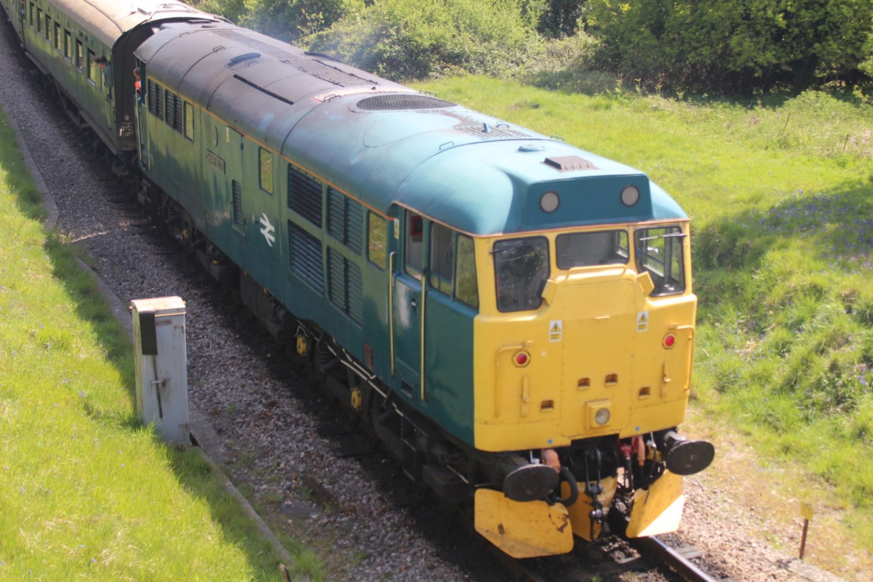 Photo of 31128 at Swanage Railway Diesel Gala 2022 Day 1 — trainlogger