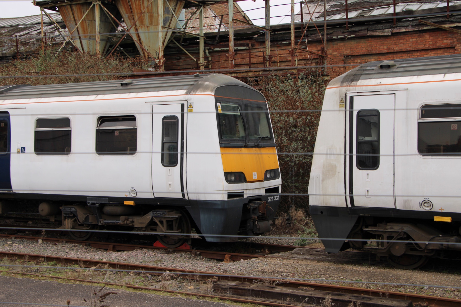 Photo of 321331 at Wolverton Works — trainlogger