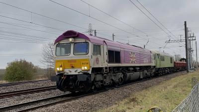 66734 - Class 66 / Locomotives — trainlogger