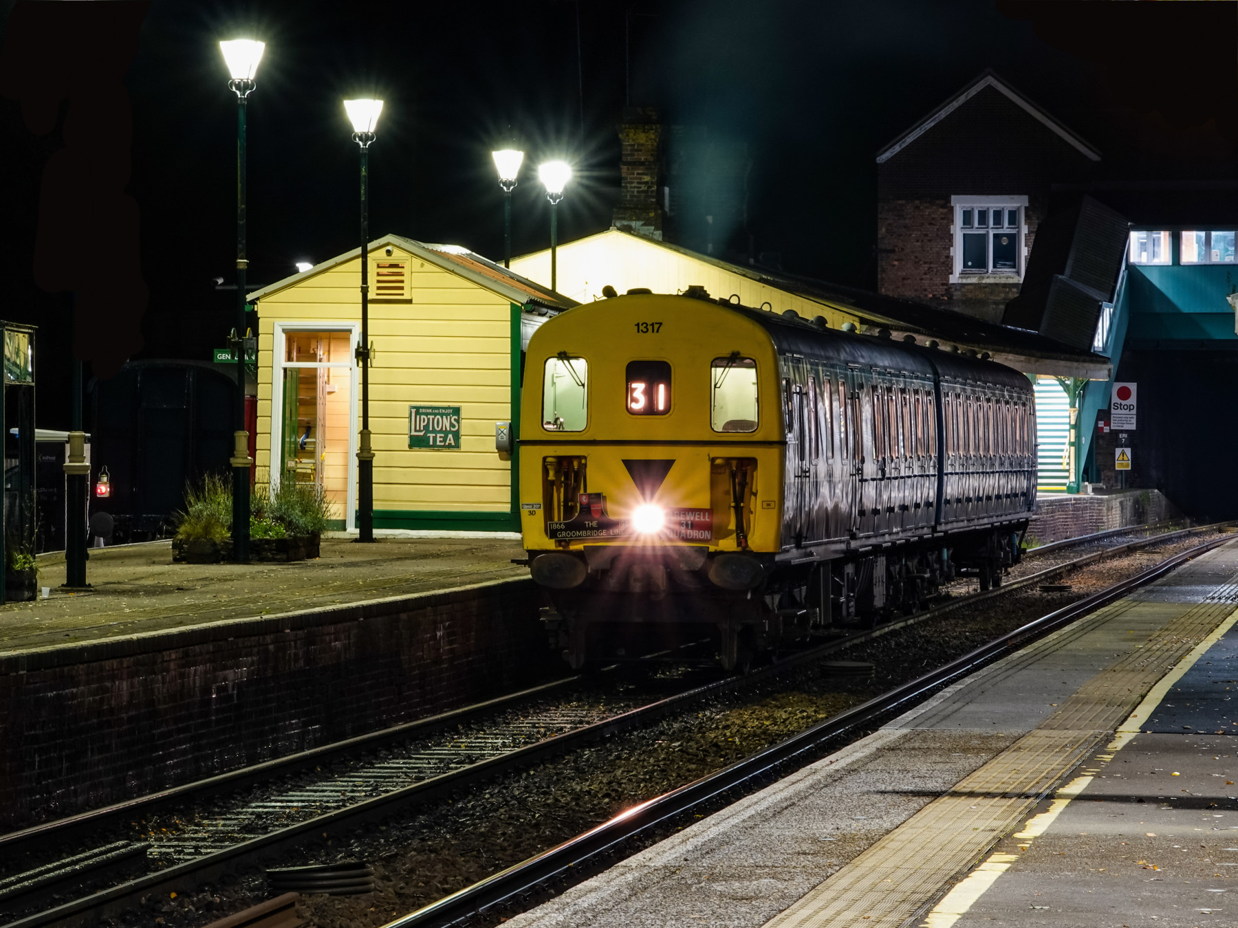 Photo of 1317 at Spa Valley Railway - Eridge — trainlogger