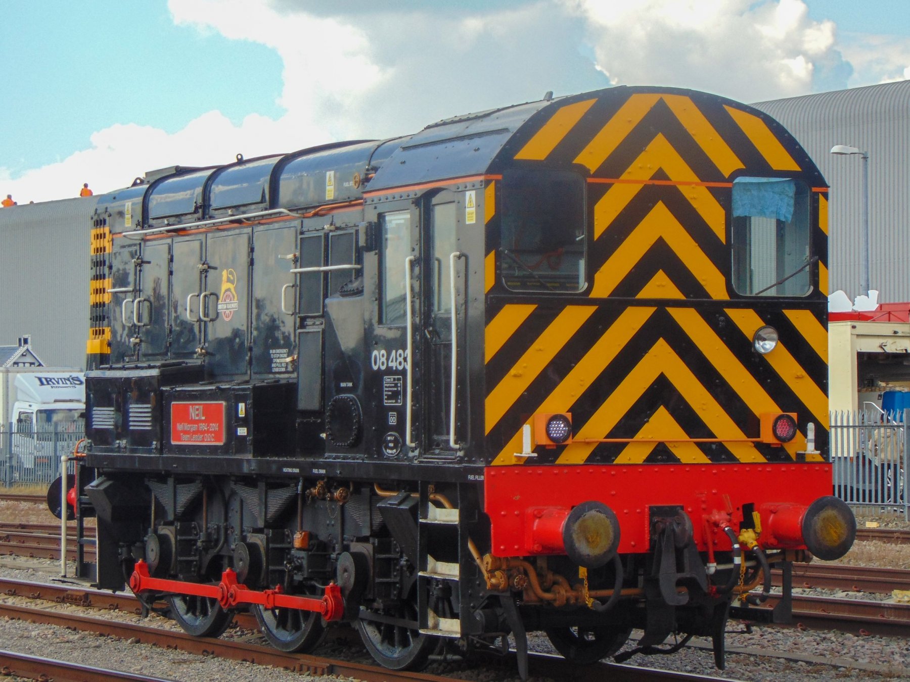 Photo of 08483 at Old Oak Common GWR/OOC111 Open Day — trainlogger