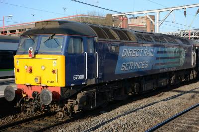 57008 - Class 57 / Locomotives — trainlogger