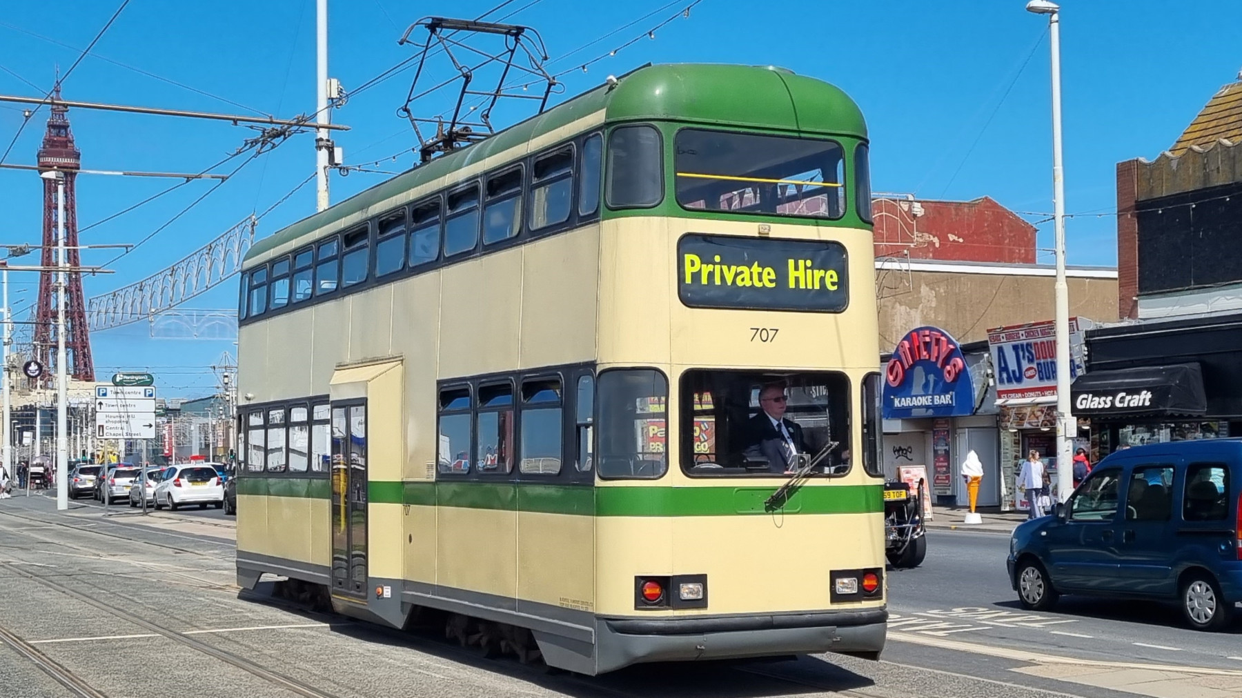 Photo of BT 707 at Blackpool Tramway system — trainlogger