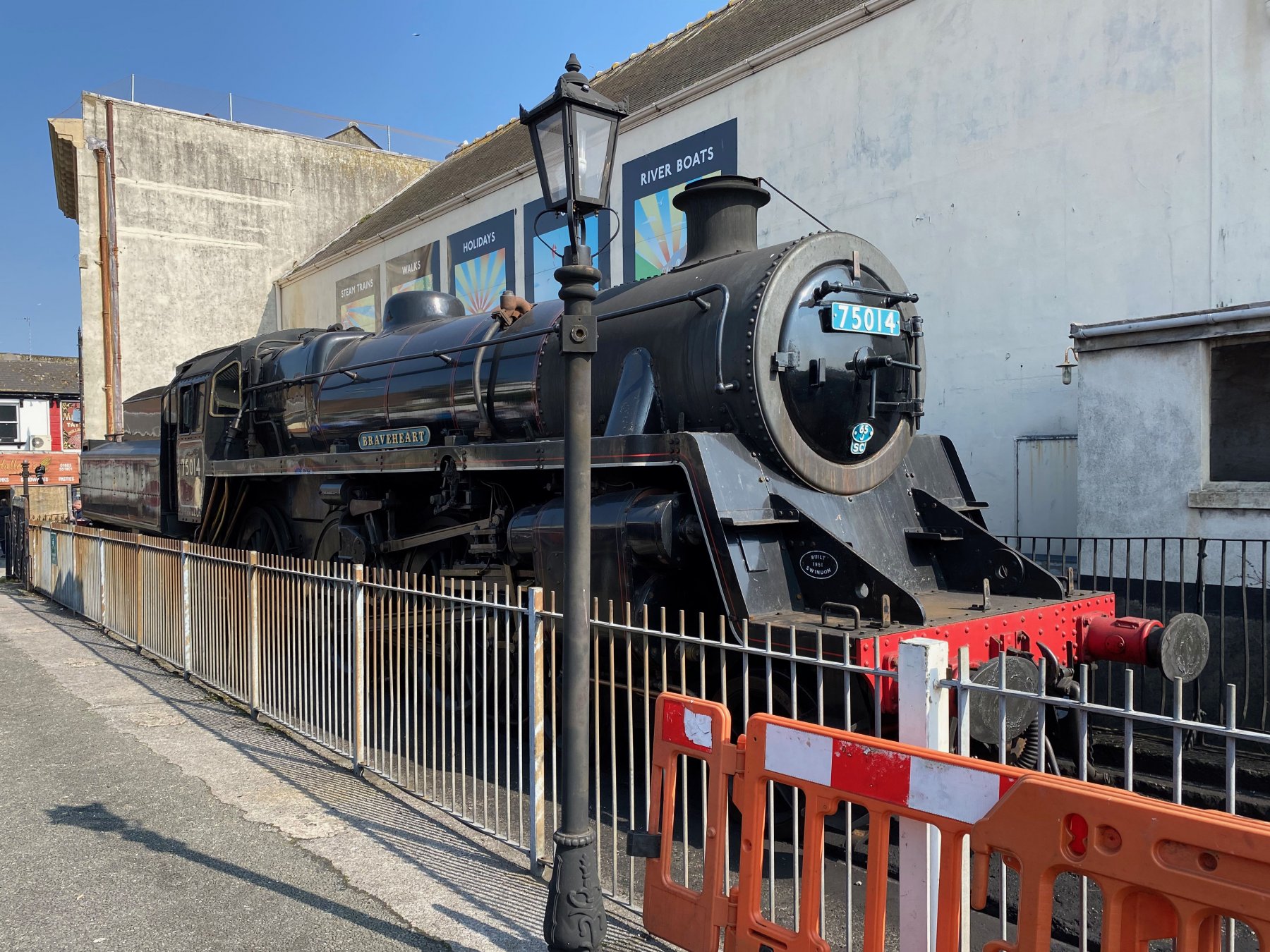 Photo of 75014 steam at Dartmouth Steam Railway - Paignton — trainlogger