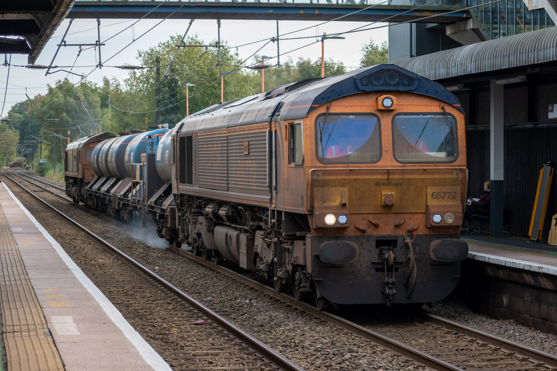 Photo of 66772 at Selly Oak — trainlogger