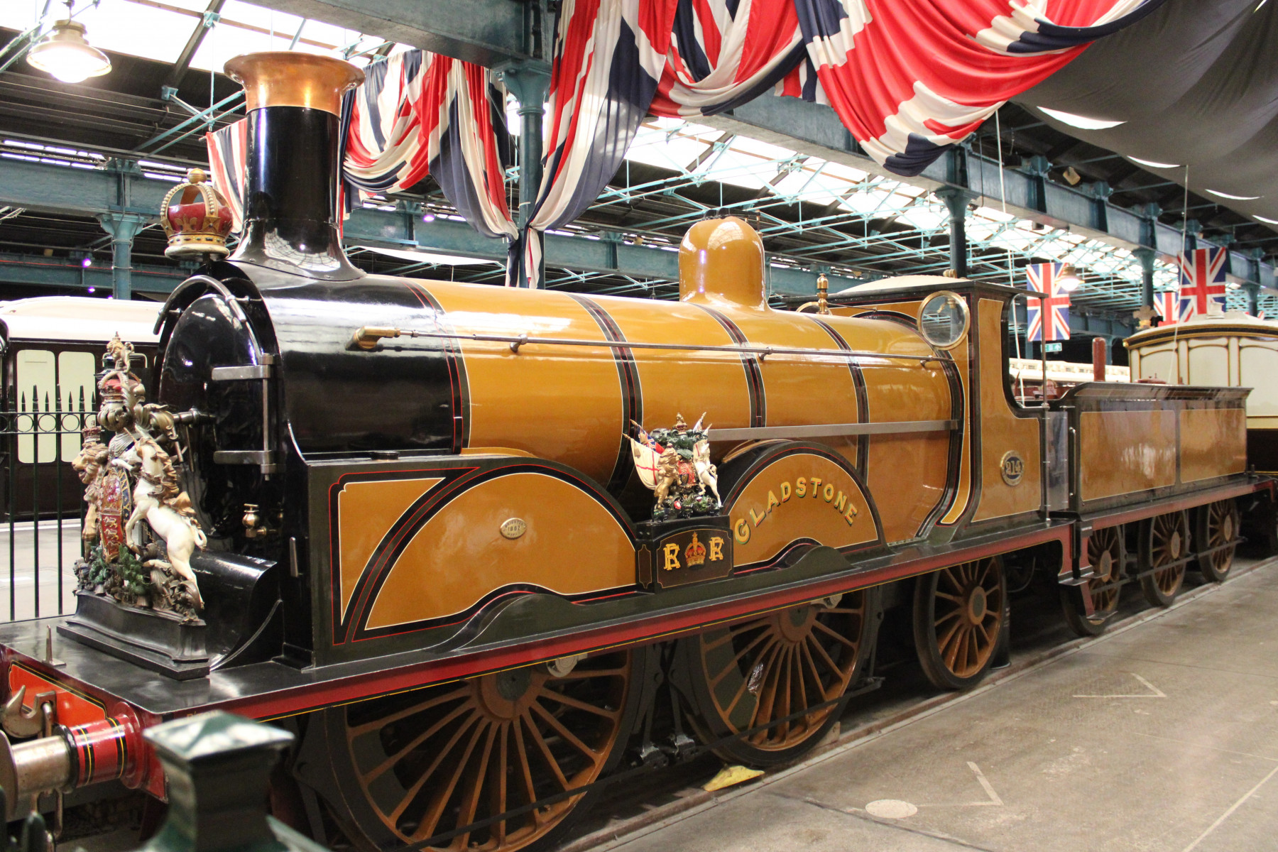 Photo of 214 steam at York National Railway Museum — trainlogger