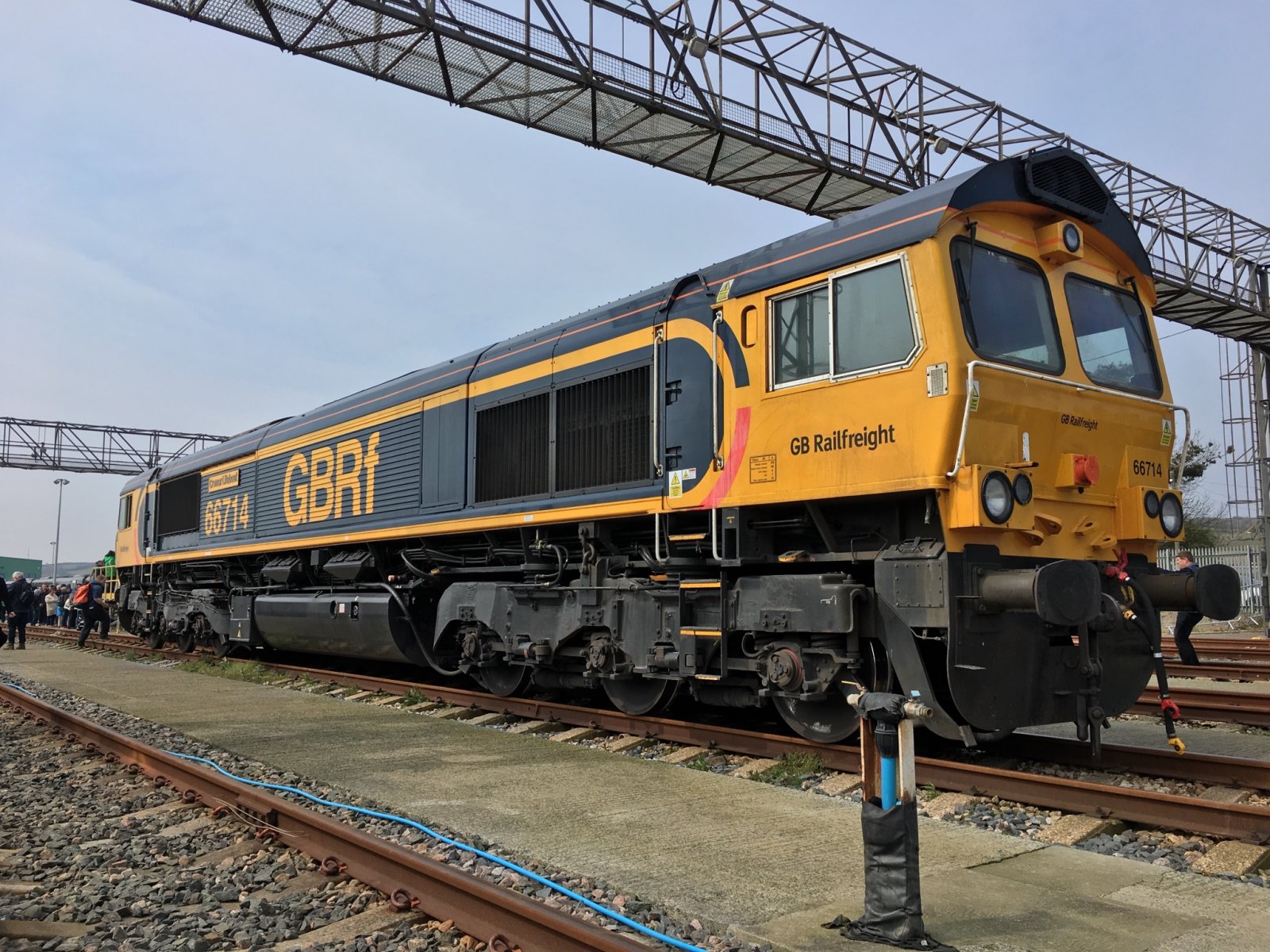 Photo of 66714 at Long Rock TMD Open Day — trainlogger