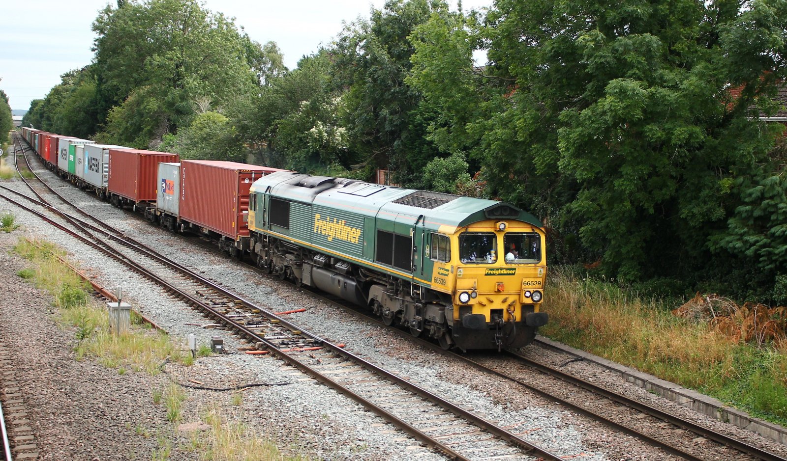 Photo of 66539 at Water Orton — trainlogger