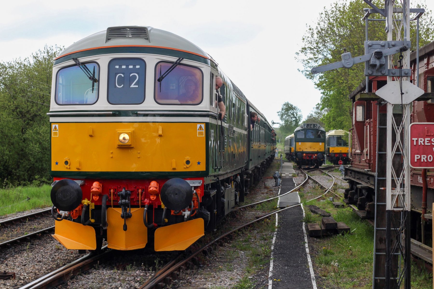 Photo of D6515 at Swanage Railway — trainlogger