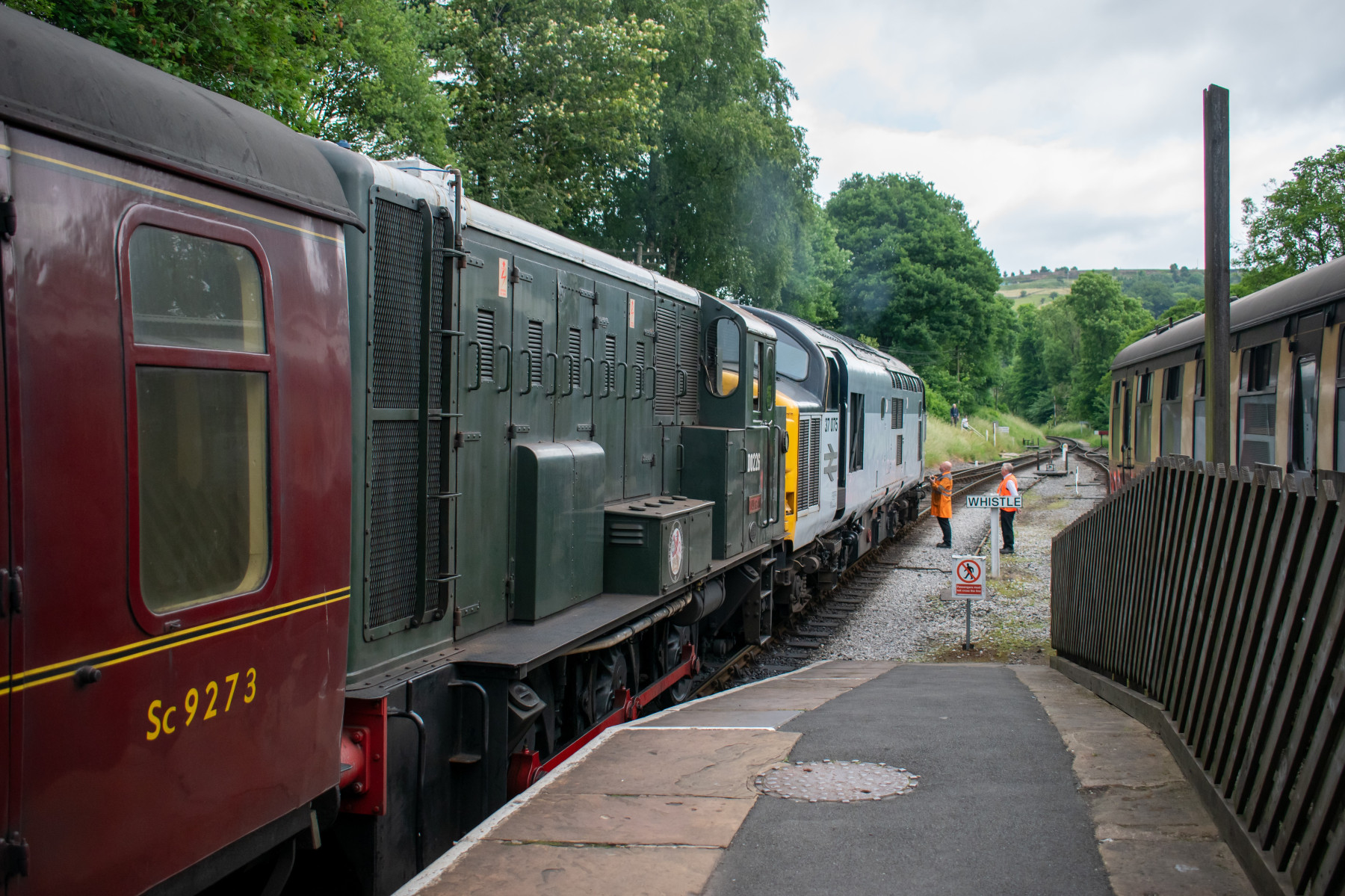 Photo of D0226 at Keighley & Worth Valley Railway - Oxenhope — trainlogger