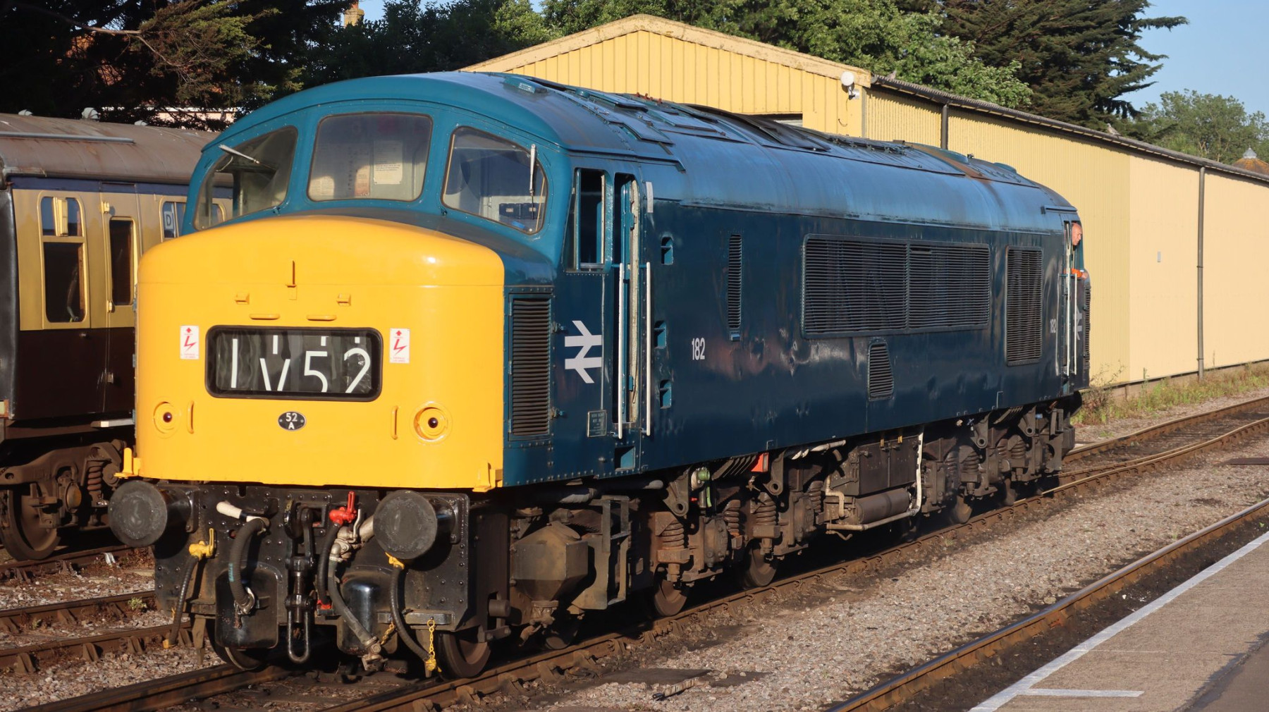 Photo of D182 at West Somerset Railway - Minehead — trainlogger