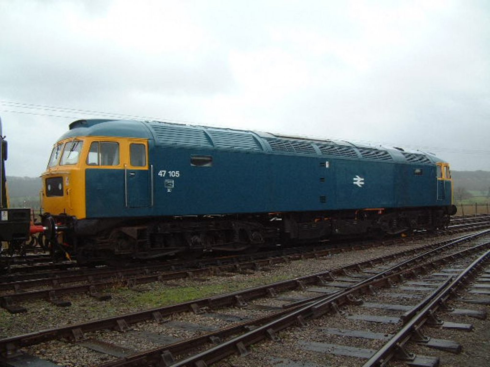 Photo of 47105 at Gloucestershire Warwickshire Railway — trainlogger