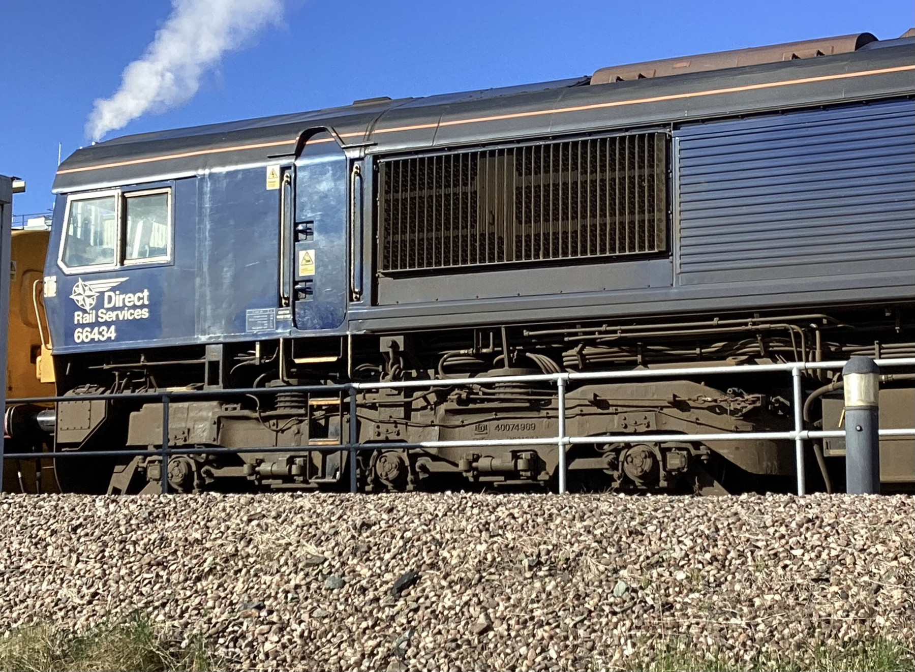 Photo of 66434 at Crewe Gresty Bridge DRS Depot — trainlogger