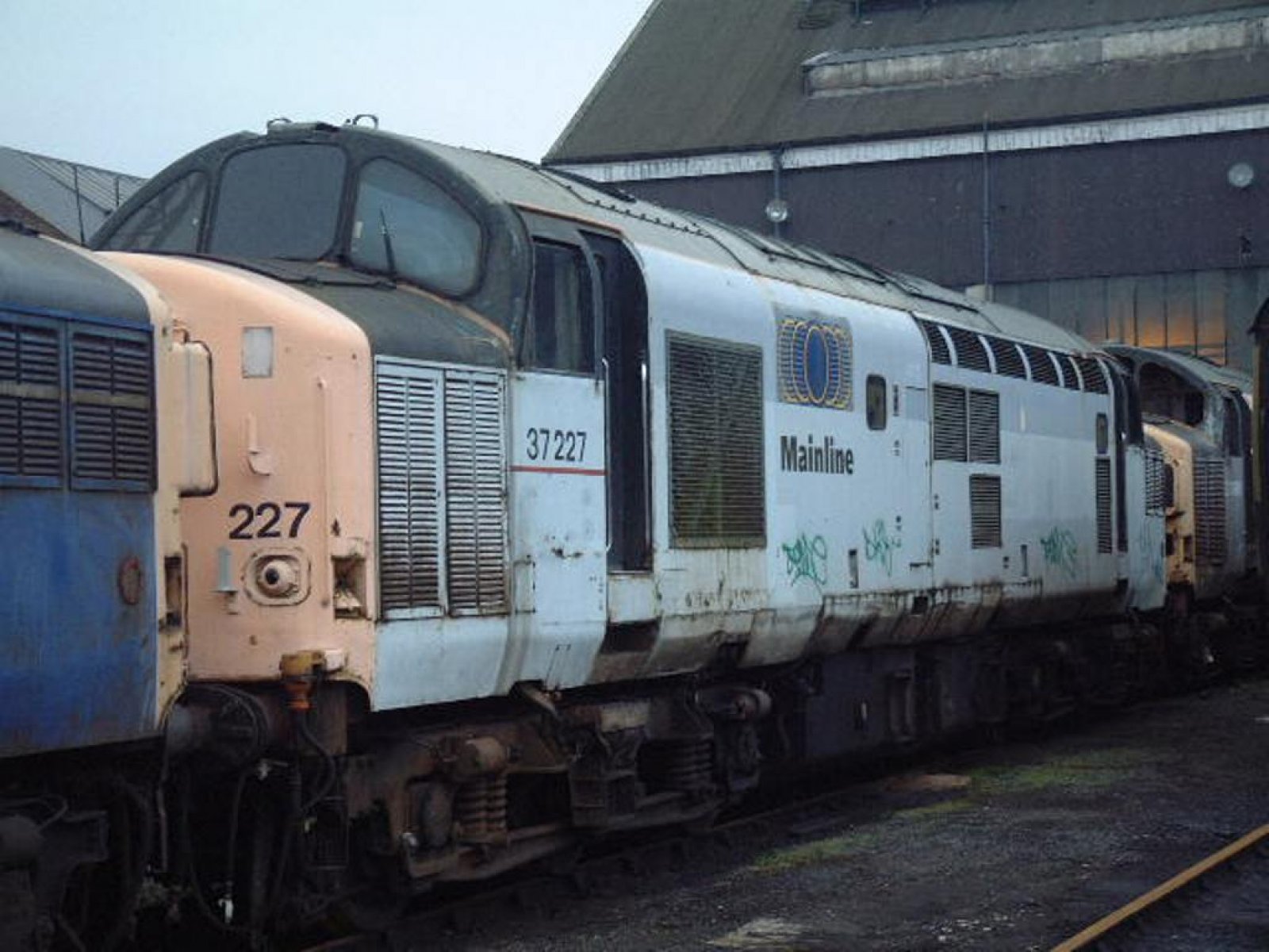 Photo of 37227 at Old Oak Common TMD — trainlogger