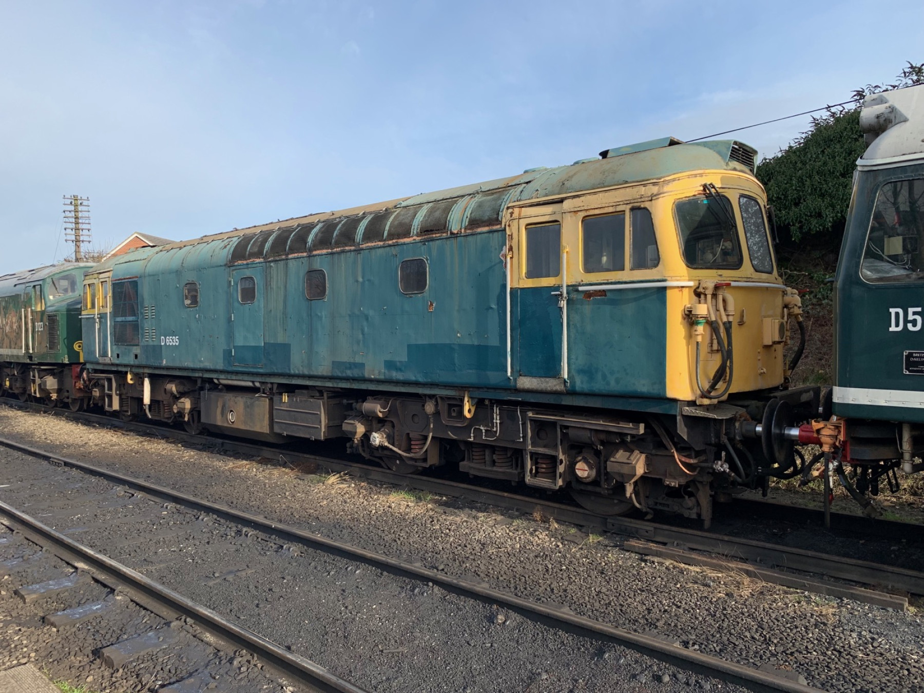 Photo of D6535 at Great Central Railway — trainlogger