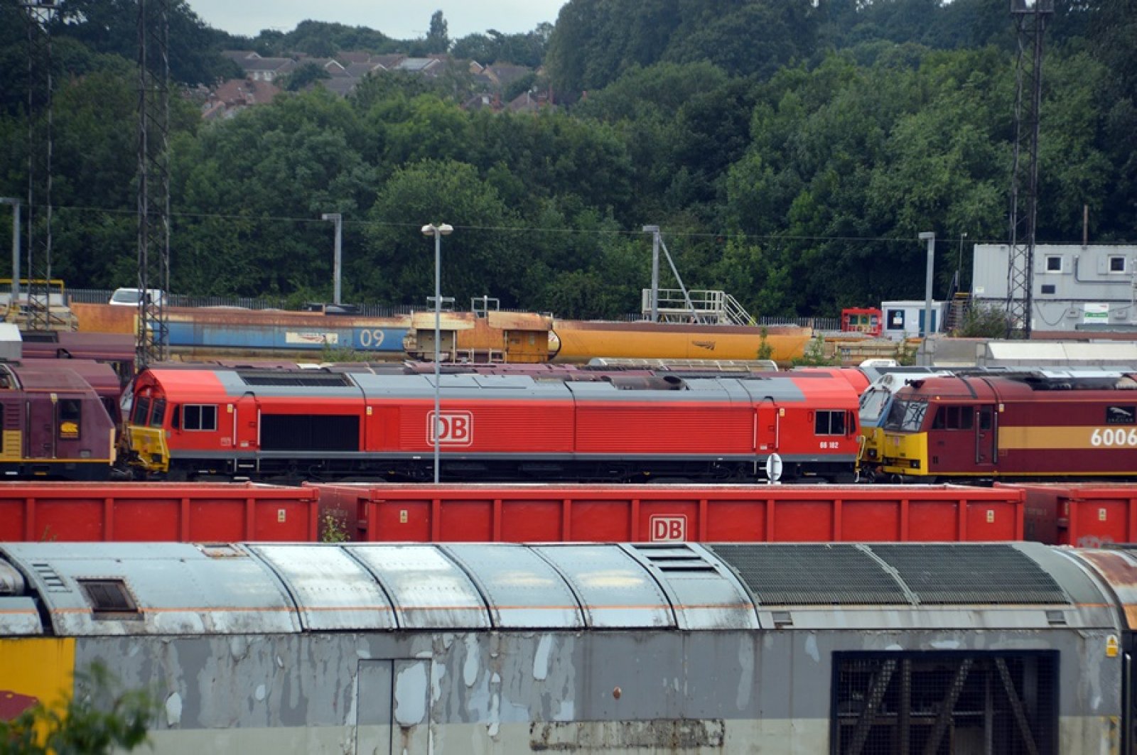 Photo of 66182 at Toton TMD — trainlogger