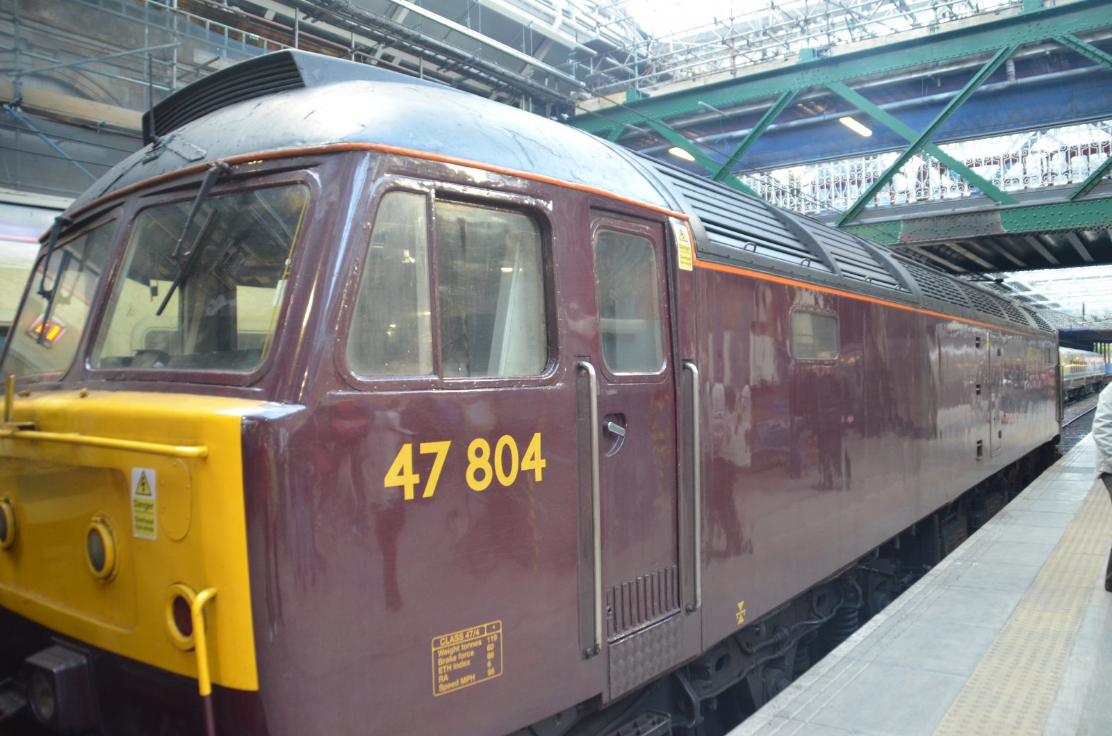 Photo of 47804 at Day trip to glasgow — trainlogger