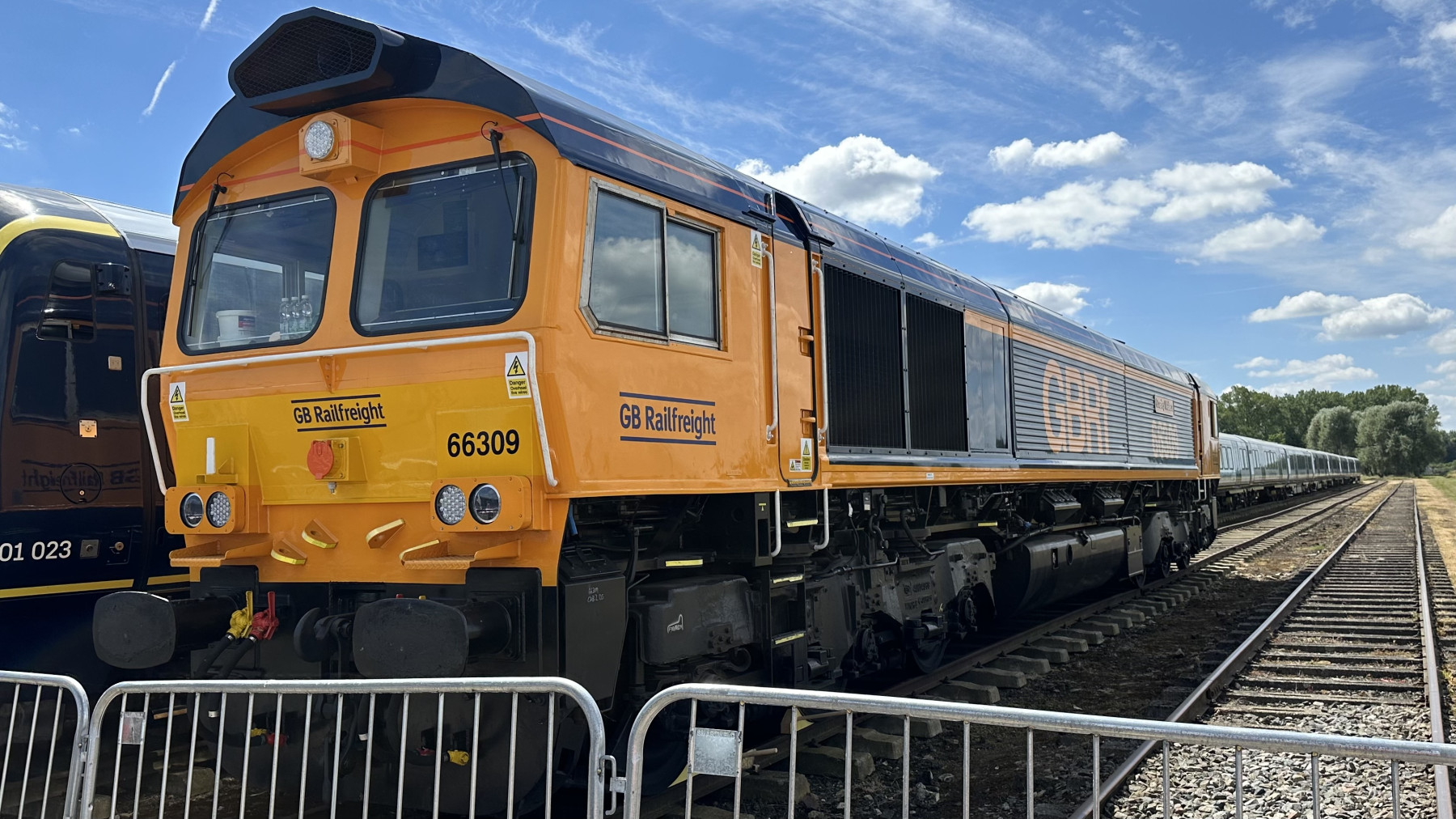 Photo of 66309 at Long Marston - Rail Live 2024 — trainlogger