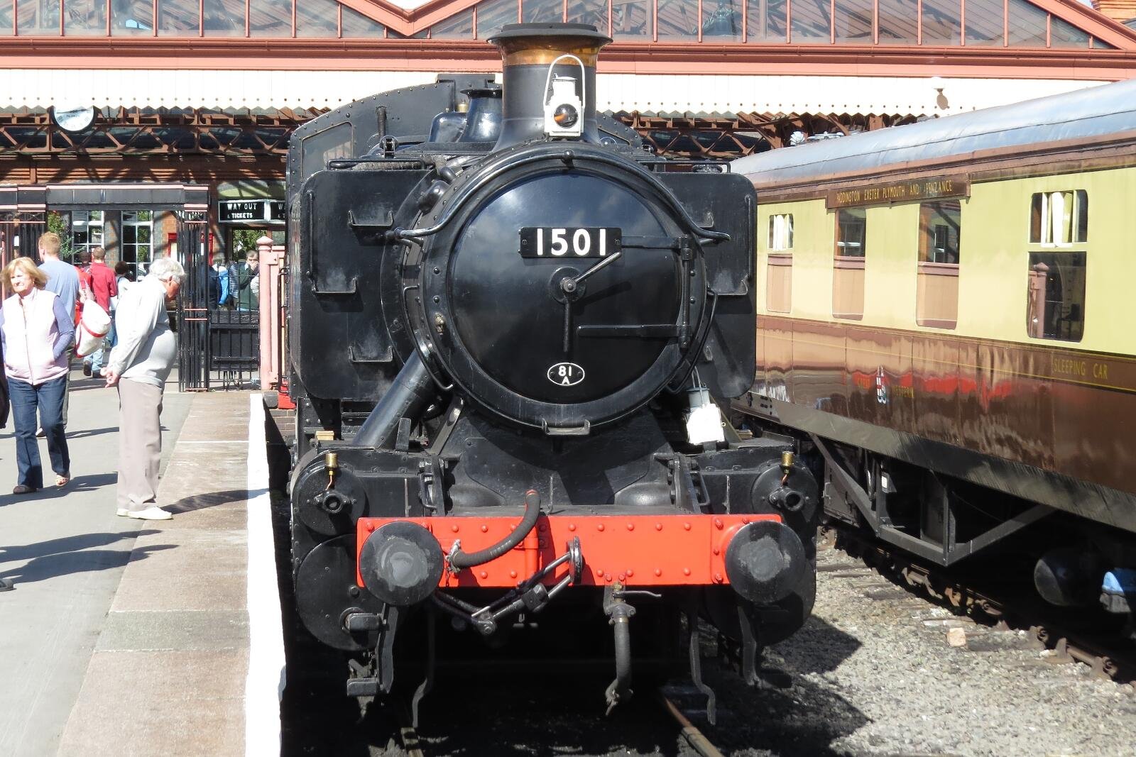 Photo of 1501 steam at Severn Valley Railway — trainlogger