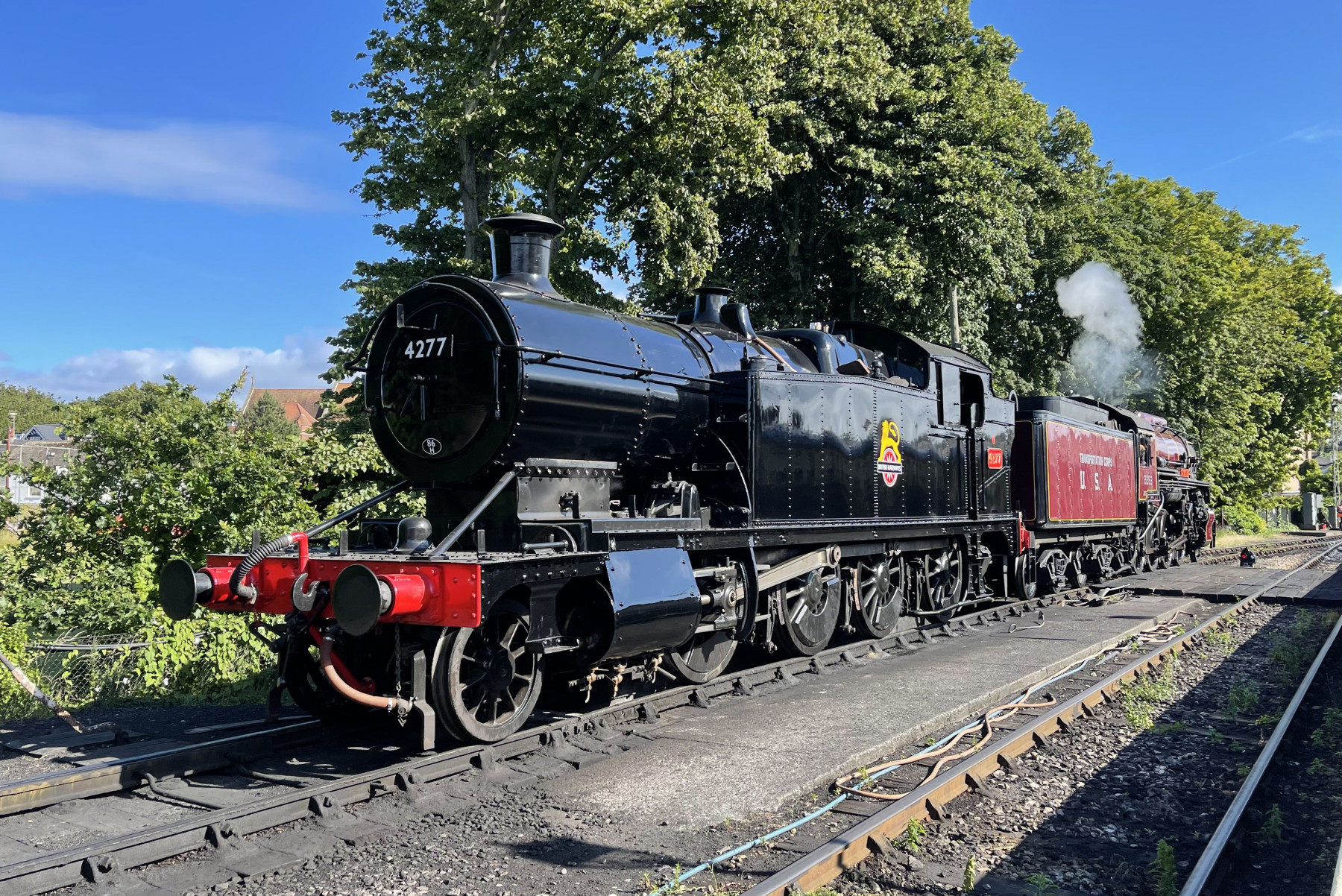Photo of 4277 steam at Dartmouth Steam Railway - Paignton Queens Park ...