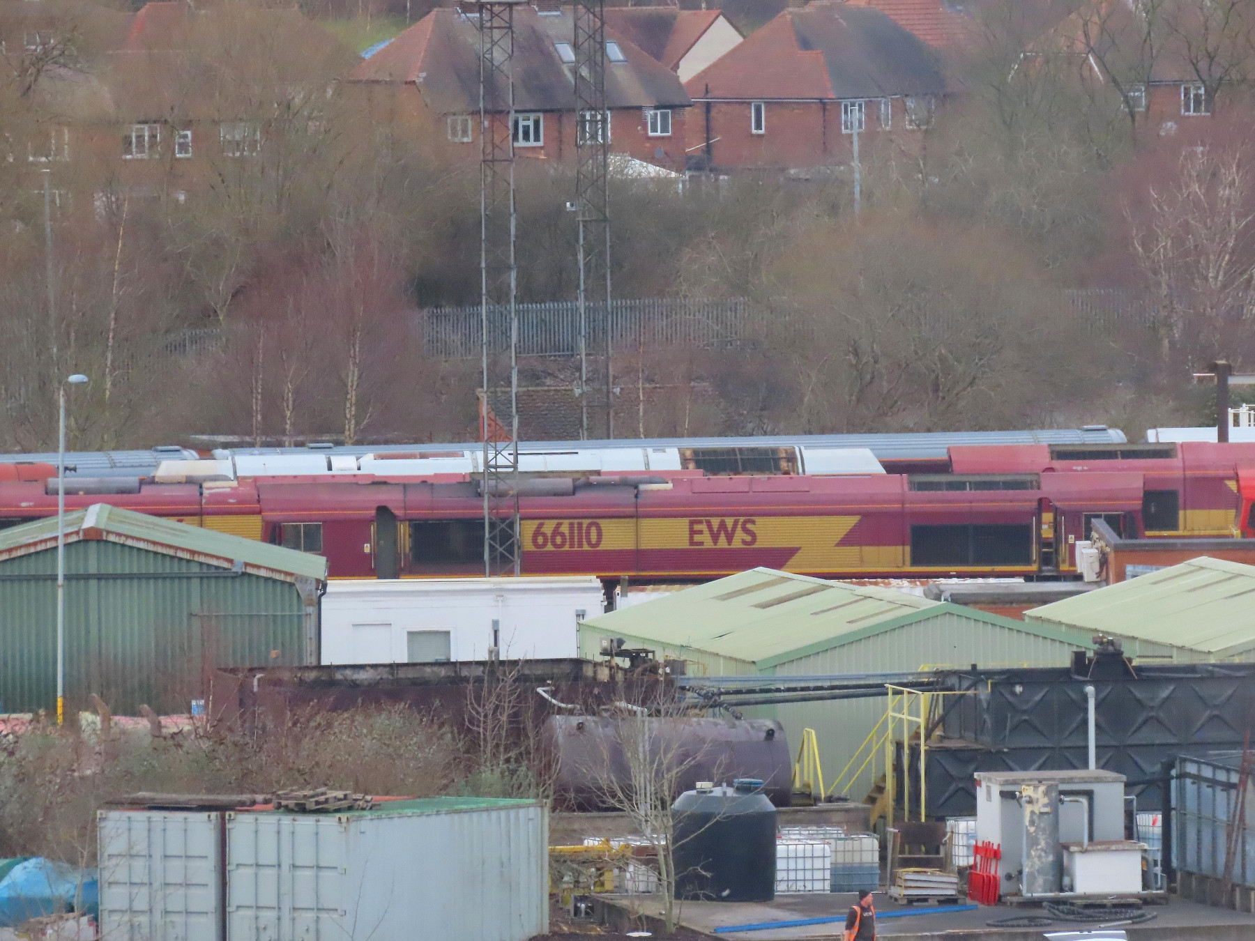 Photo of 66110 at Toton TMD — trainlogger