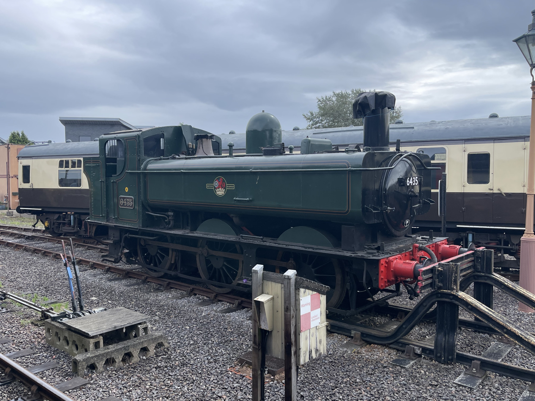 Photo of 6435 steam at West Somerset Railway - Minehead — trainlogger