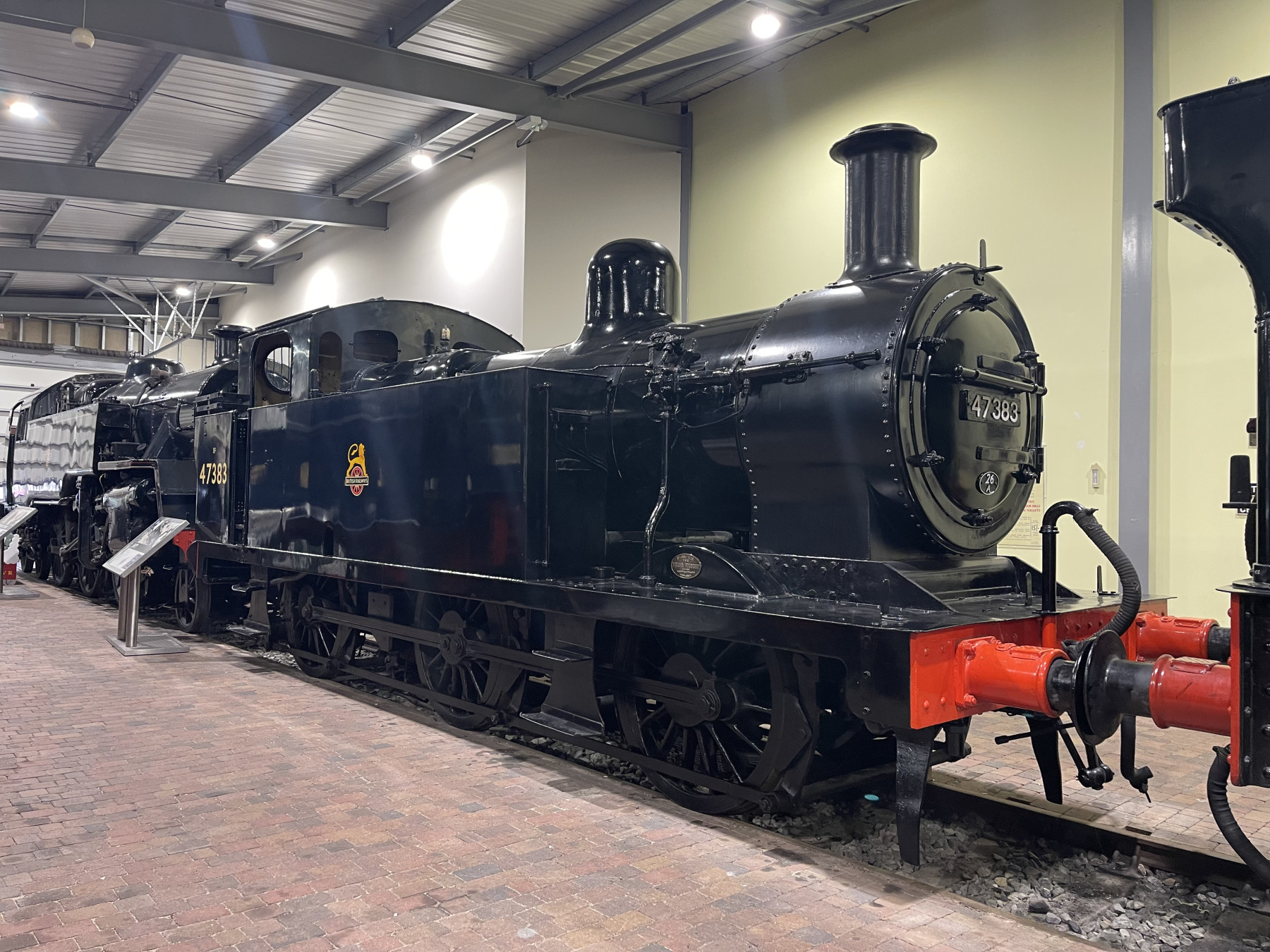 Photo of 47383 steam at Severn Valley Railway - Highley Engine House ...