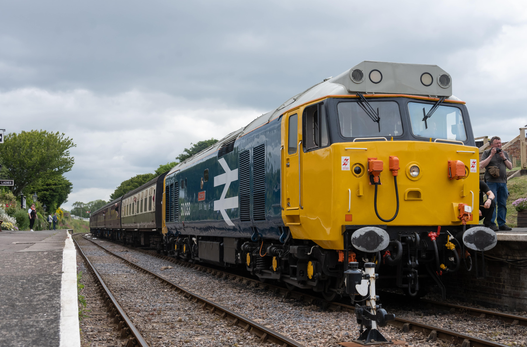 Photo of 50033 at West Somerset Railway - Blue Anchor — trainlogger
