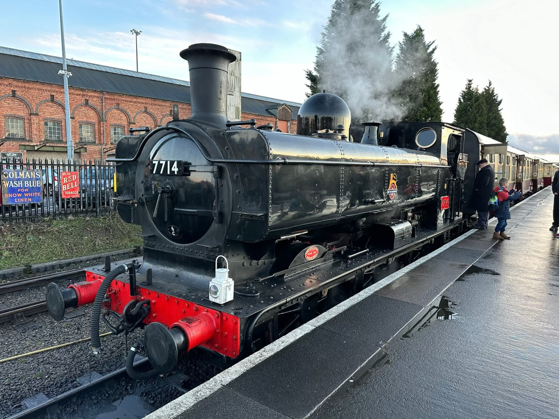 Photo of 7714 steam at Severn Valley Railway — trainlogger