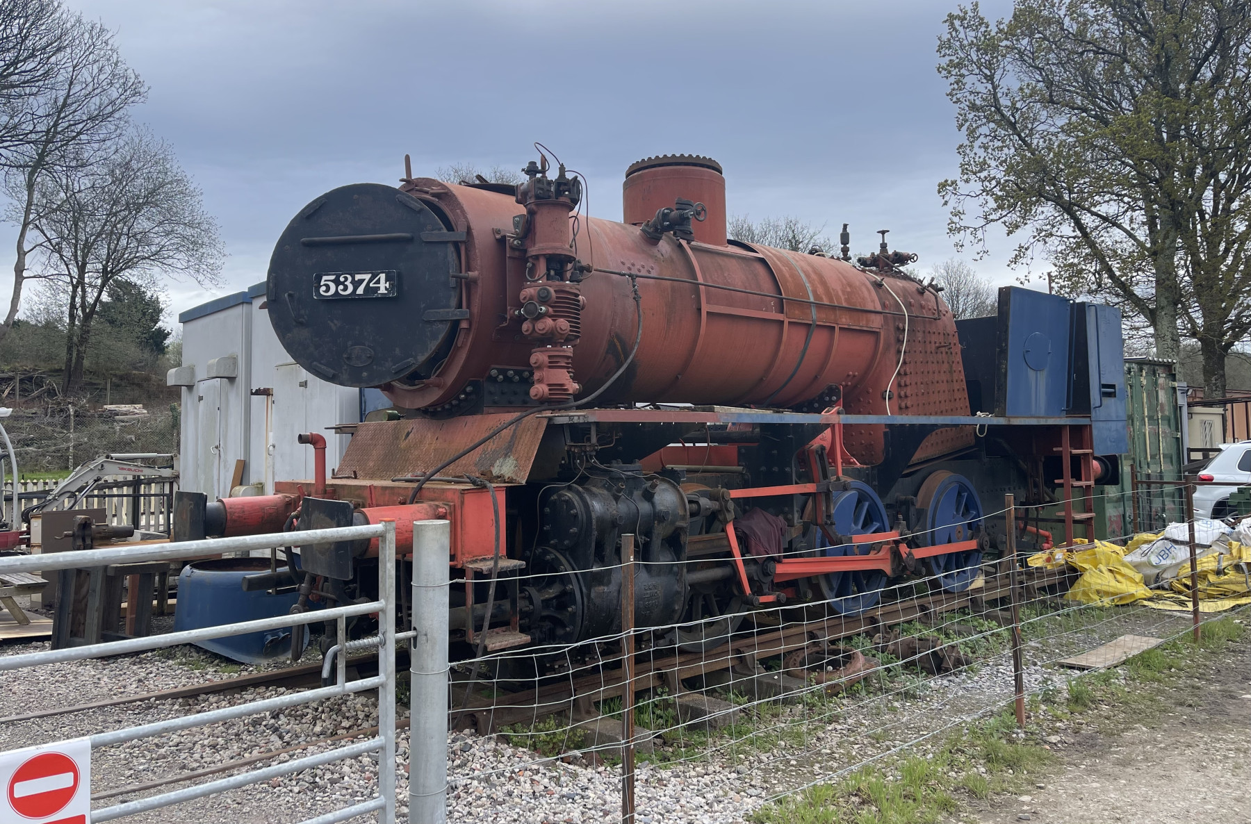 Photo of 5374 steam at Plym Valley Railway - Marsh Mills — trainlogger