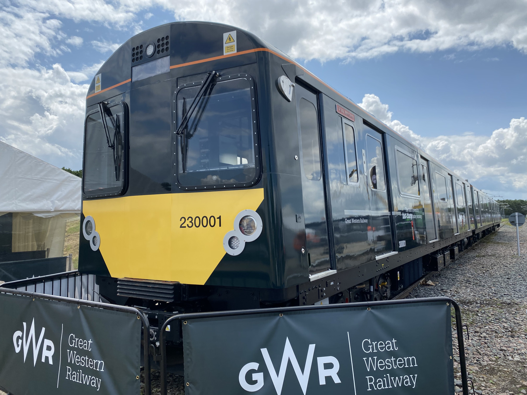 Photo of 230001 at Long Marston - Rail Live 2023 — trainlogger