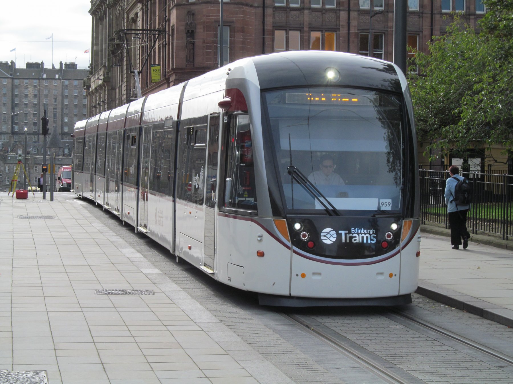 Photo of ET 255 at Edinburgh Trams system — trainlogger
