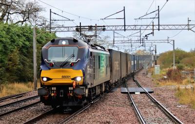 88001 - Class 88 / Locomotives (AC electric) — trainlogger