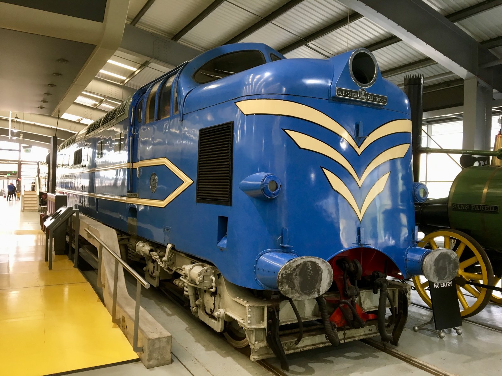 Photo of Deltic at Locomotion- Shildon — trainlogger