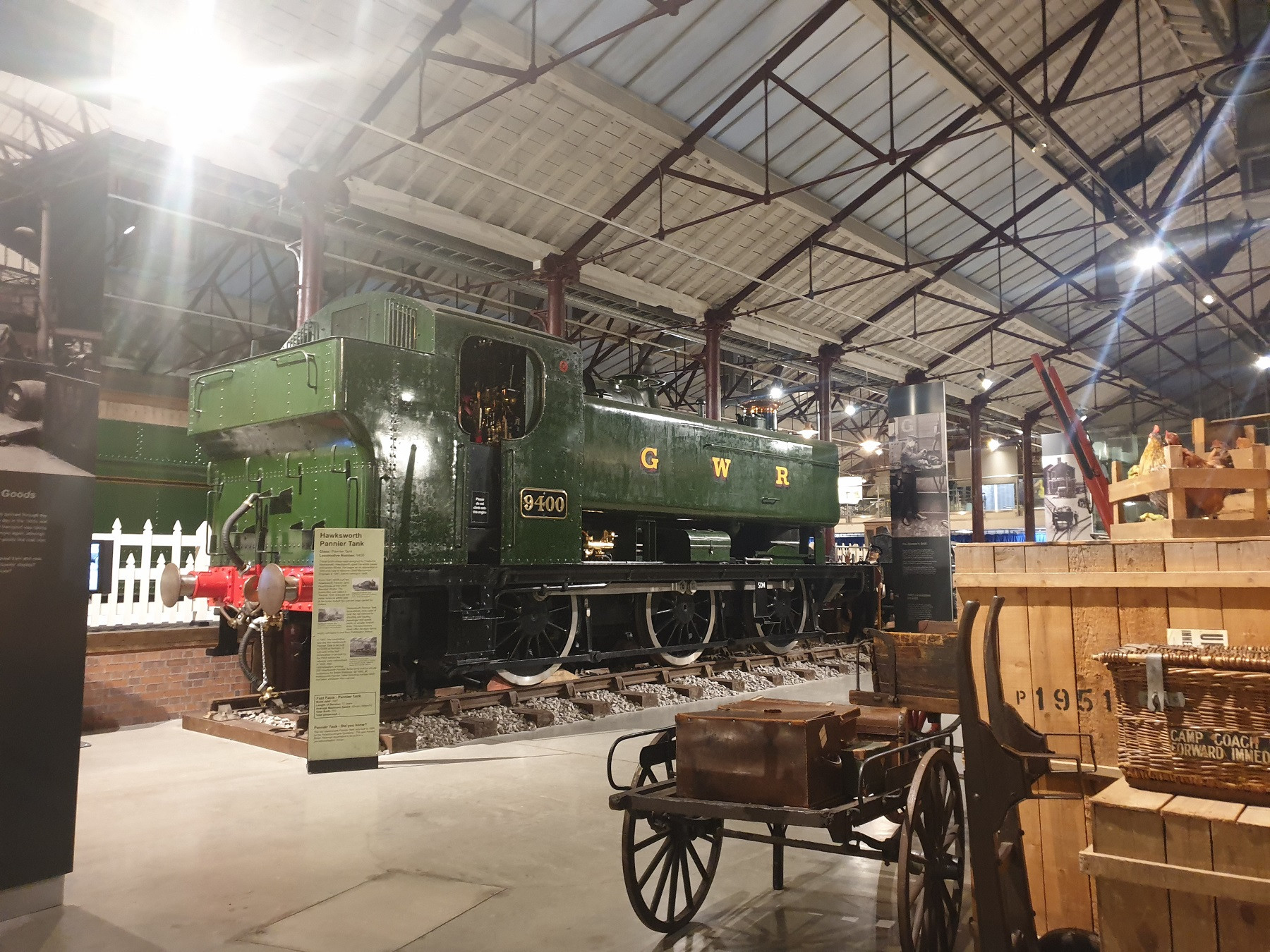 Photo of 9400 steam at Swindon - STEAM - Museum of the Great Western ...